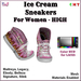 Second Life Marketplace - Pink Grenade - Ice Cream Women's Sneakers - High