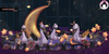 Second Life Marketplace - 1.YOKAI - lunar Swans - Magic Moon Lake - RARE