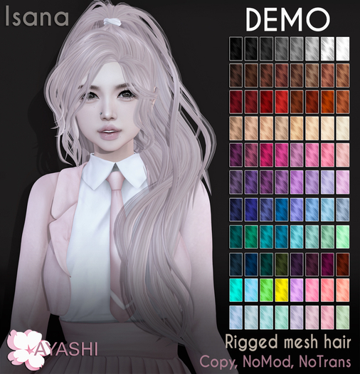 Second Life Marketplace - [^.^Ayashi^.^] Isana hair-DEMO