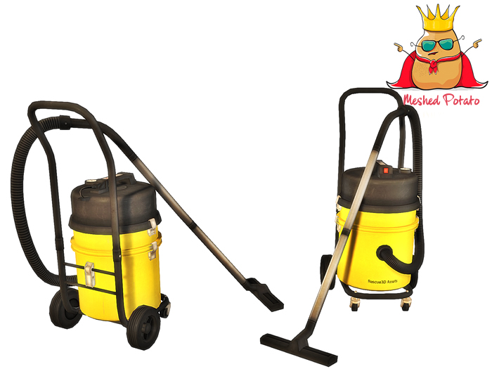 Second Life Marketplace - Meshed Potato - Vacuum Cleaner - Full Perm Mesh