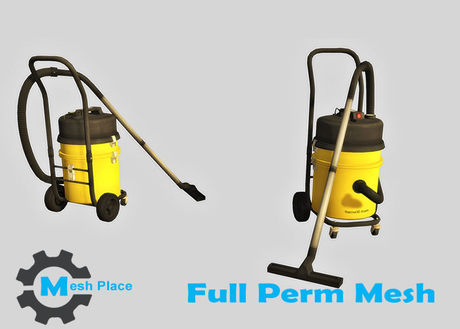 Second Life Marketplace - Mesh Place - Vacuum Cleaner - Full Perm Mesh