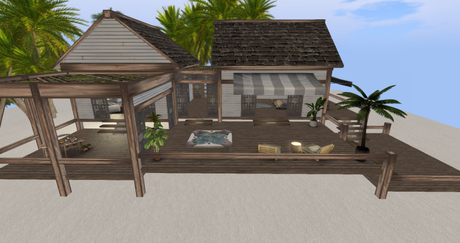 Second Life Marketplace - BEACH STYLE WOODEN HOUSE