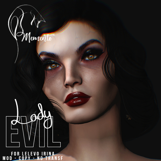 Second Life Marketplace - m e m e n t o - Lady Evil for LeLEvo Irina