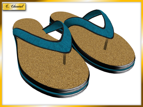 Second Life Marketplace - C.CHANTAL Female Flip-Flop Thong Sandals #1 ...