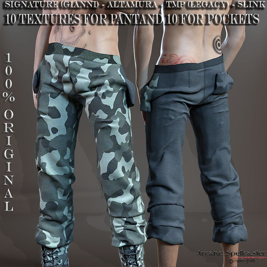 Second Life Marketplace - bag Pant Dariel *Arcane Spellcaster*