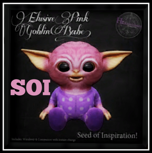Second Life Marketplace - *HEXtraordinary* Elusive Pink Goblin - SOI