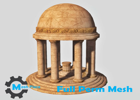 Second Life Marketplace - Mesh Place - Ancient Greek Temple - Full Perm ...