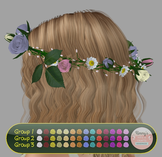 Second Life Marketplace - Kimmys Maidenwreath Caralia boxed