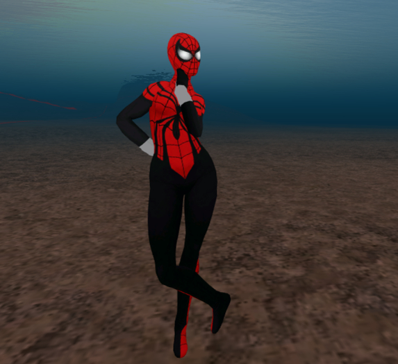 Second Life Marketplace - spiderman Spider girl avatar