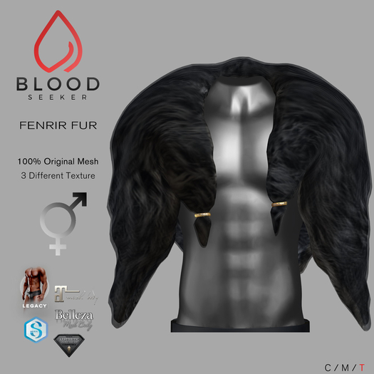 Second Life Marketplace - ~{Bs}~ Fenrir Fur