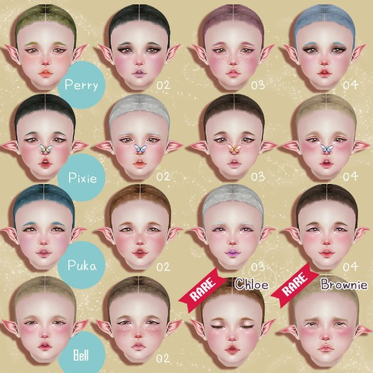 Second Life Marketplace - VCO _Fairy mesh Head _ [Perry] _ 02