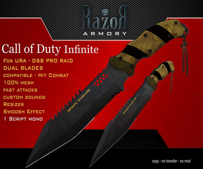 Second Life Marketplace - .::Razor::. >> Call of Duty - Infinite