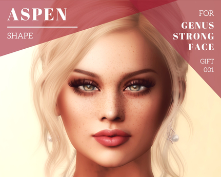 Second Life Marketplace - ::ATP:: Aspen : Shape For Genus Strong Face ...