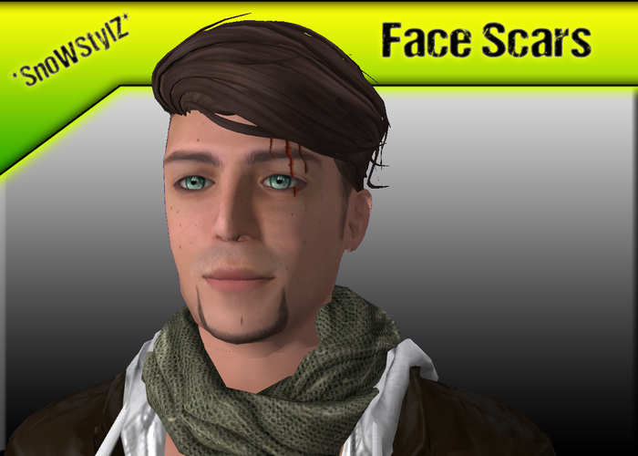 Second Life Marketplace - Face Scar Tattoo
