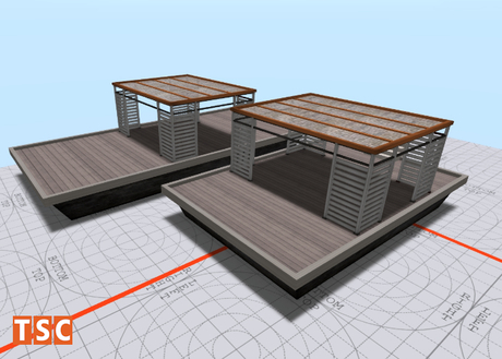 Second Life Marketplace - -TSC- HB Windlass and HB Barnacle extra deck