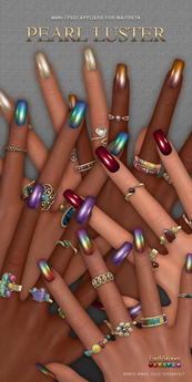 Second Life Marketplace - EarthStones Pearl Luster Mani/Pedi - Multi ...