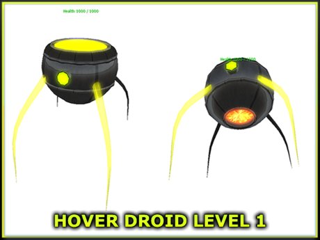 Second Life Marketplace - Hover Droid Dispenser 3 Pack by Animation ...