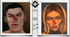 Second Life Marketplace - Win Tattoo Face Deimos