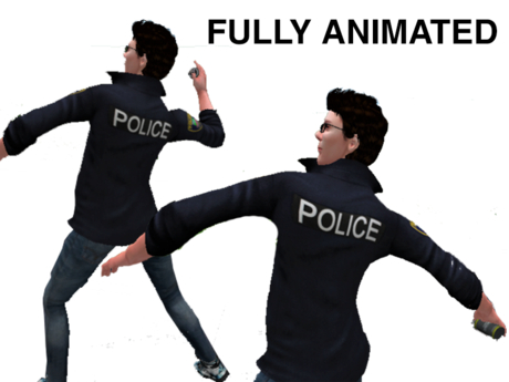 Second Life Marketplace - Riot Control Grenades Pack (CS and Flashbang)