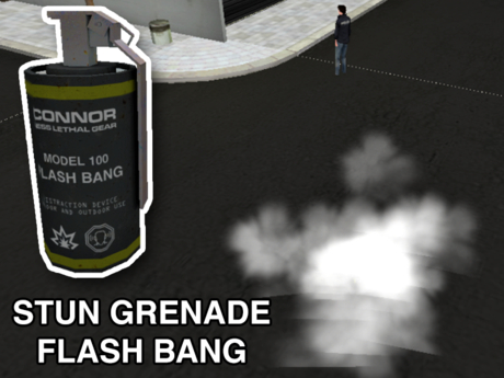Second Life Marketplace - Riot Control Grenades Pack (CS and Flashbang)