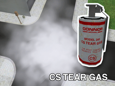 Second Life Marketplace - Riot Control Grenades Pack (CS and Flashbang)