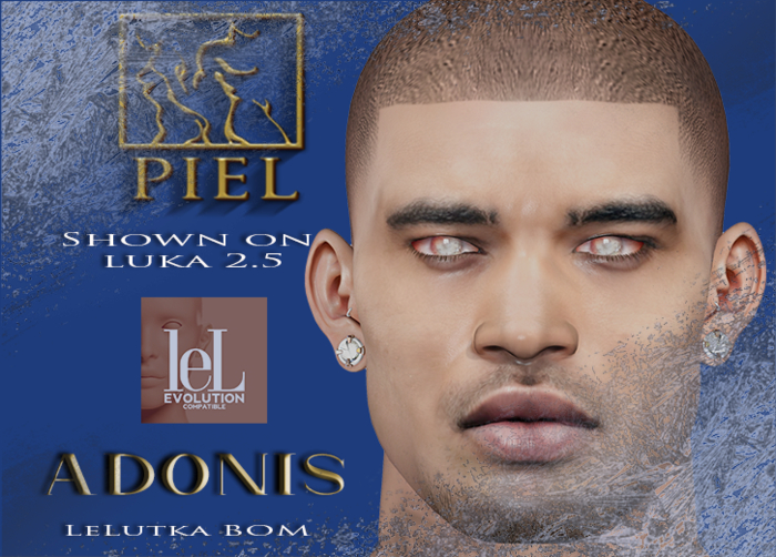 Second Life Marketplace - Piel - Adonis Bento Shape {LeLutka Luka 2.5}