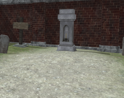 Second Life Marketplace - GD MESH FULL PERM WALL CEMETERY
