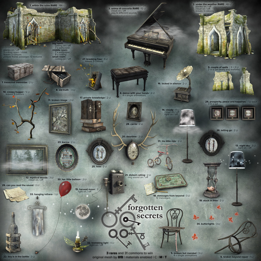 Second Life Marketplace - 13_8f8 - forgotten secrets - night sky BOX