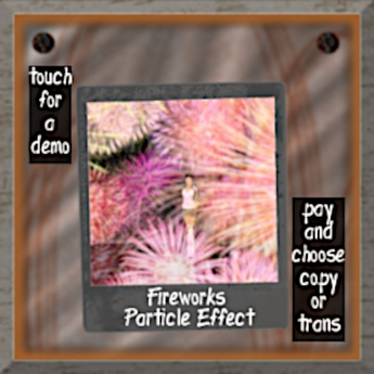 Second Life Marketplace - Fireworks Particle Effect