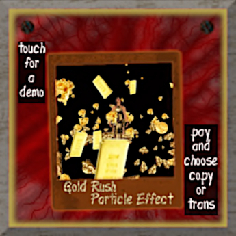 Second Life Marketplace - Gold Rush Particle Effect
