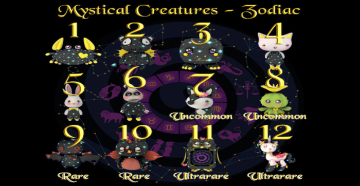 Second Life Marketplace - 8. Mystical Creatures - Zodiac - Pokey UNCOMMON