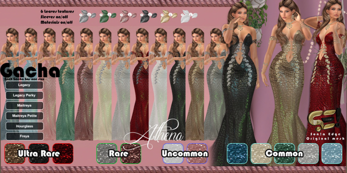 Second Life Marketplace - Son!a-Edge Athena-Sparkle vendorHud Steel 08 ...