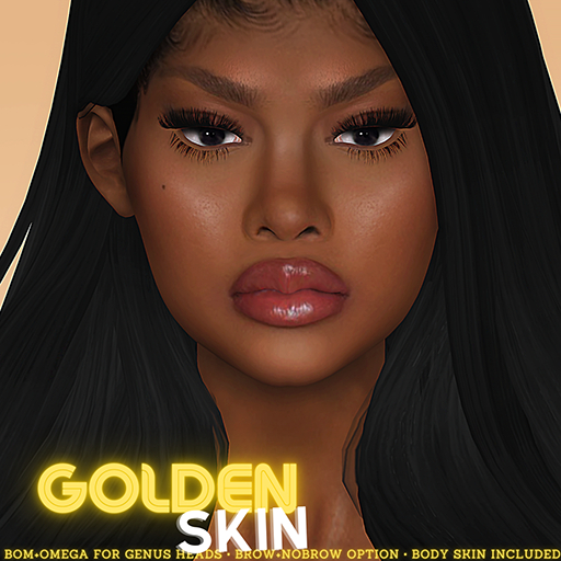 Second Life Marketplace - Slay Beauty - Golden Skin Mahogany Tone