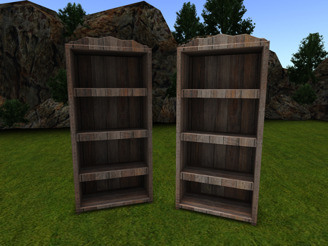 Second Life Marketplace - Medieval Shelf 1-2021 COPY/MOD