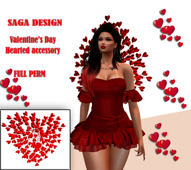 Second Life Marketplace - Saga Design Heart Accessory