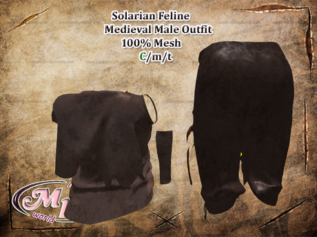 Second Life Marketplace - Solarian old Medieval outfit Megapack