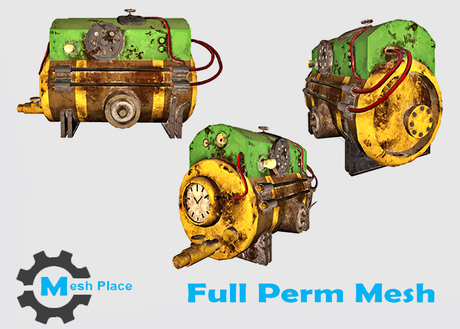 Second Life Marketplace - Mesh Place - Generator - Full Perm Mesh