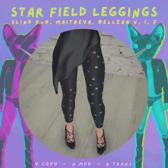 Second Life Marketplace - Star Field Leggings