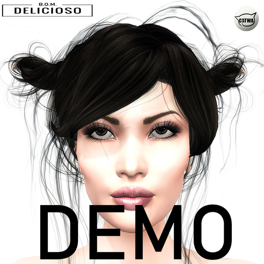 Second Life Marketplace - Delicioso B.O.M. Skin Lady DEMO