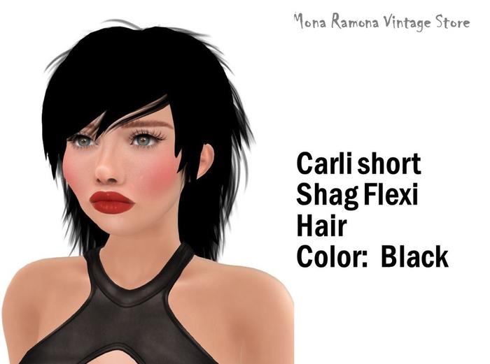 Second Life Marketplace - Carli Short Shaggy Flexi Hair