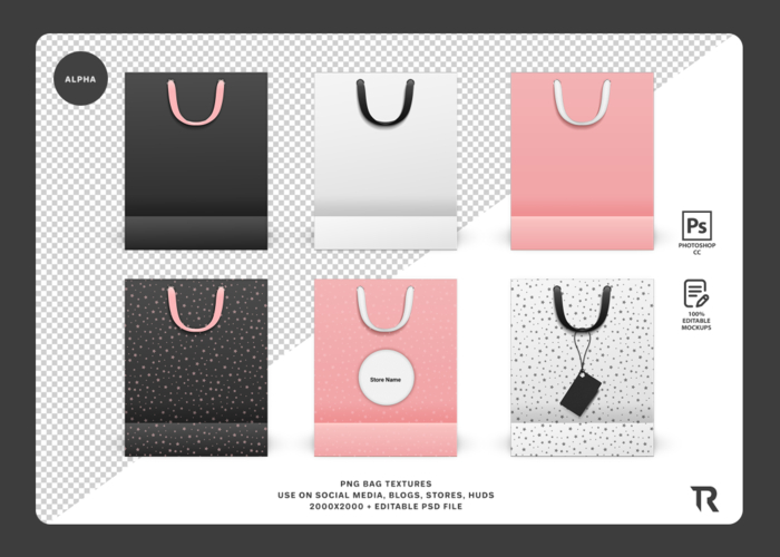 Second Life Marketplace - [TR] Shopping Bag Textures