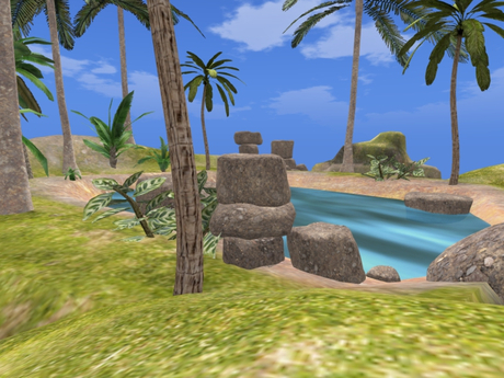 Second Life Marketplace - AUBC Tropical Island Lake
