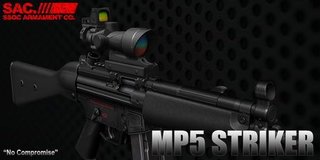 Second Life Marketplace - MESH[SAC] MP5 Striker SMG for LLCS v2.12 Box