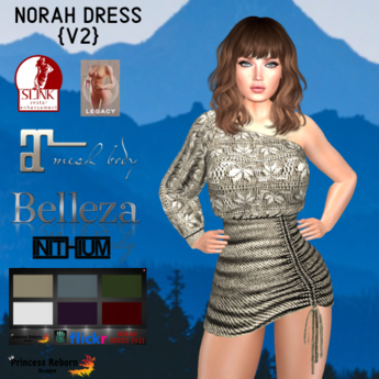 Second Life Marketplace - Norah Dress {V2} "BOXED"