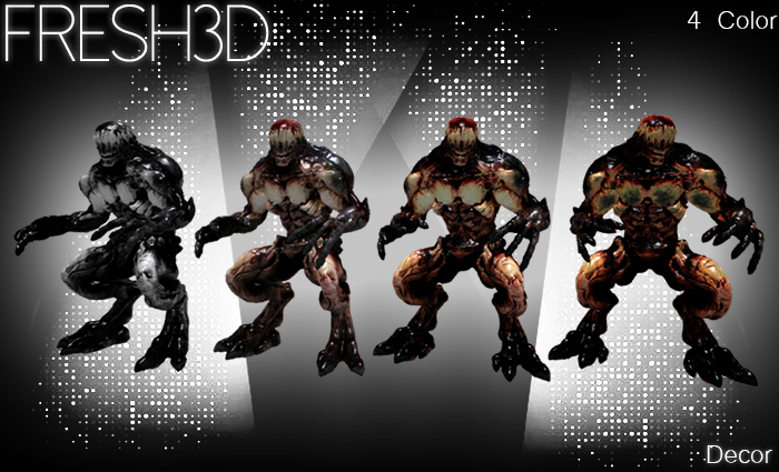 Second Life Marketplace - FRESH3D Alien Creature Boss