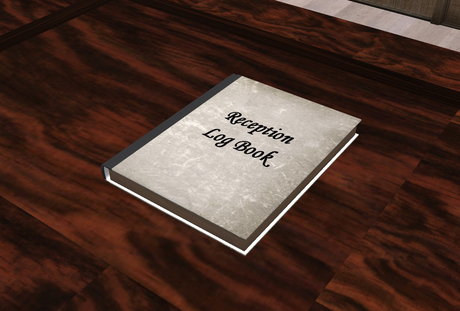 Second Life Marketplace - Reception Log Book