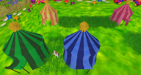 Second Life Marketplace - Pinwheel Funhouse Tents