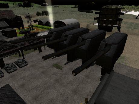 Second Life Marketplace - WW2 Gun Bunker