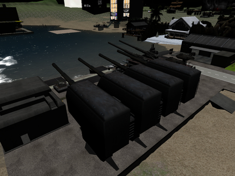 Second Life Marketplace - WW2 Gun Bunker