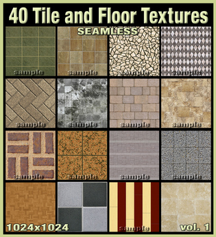 Second Life Marketplace - 40 TILE AND FLOOR TEXTURES / TILE TEXTURES ...